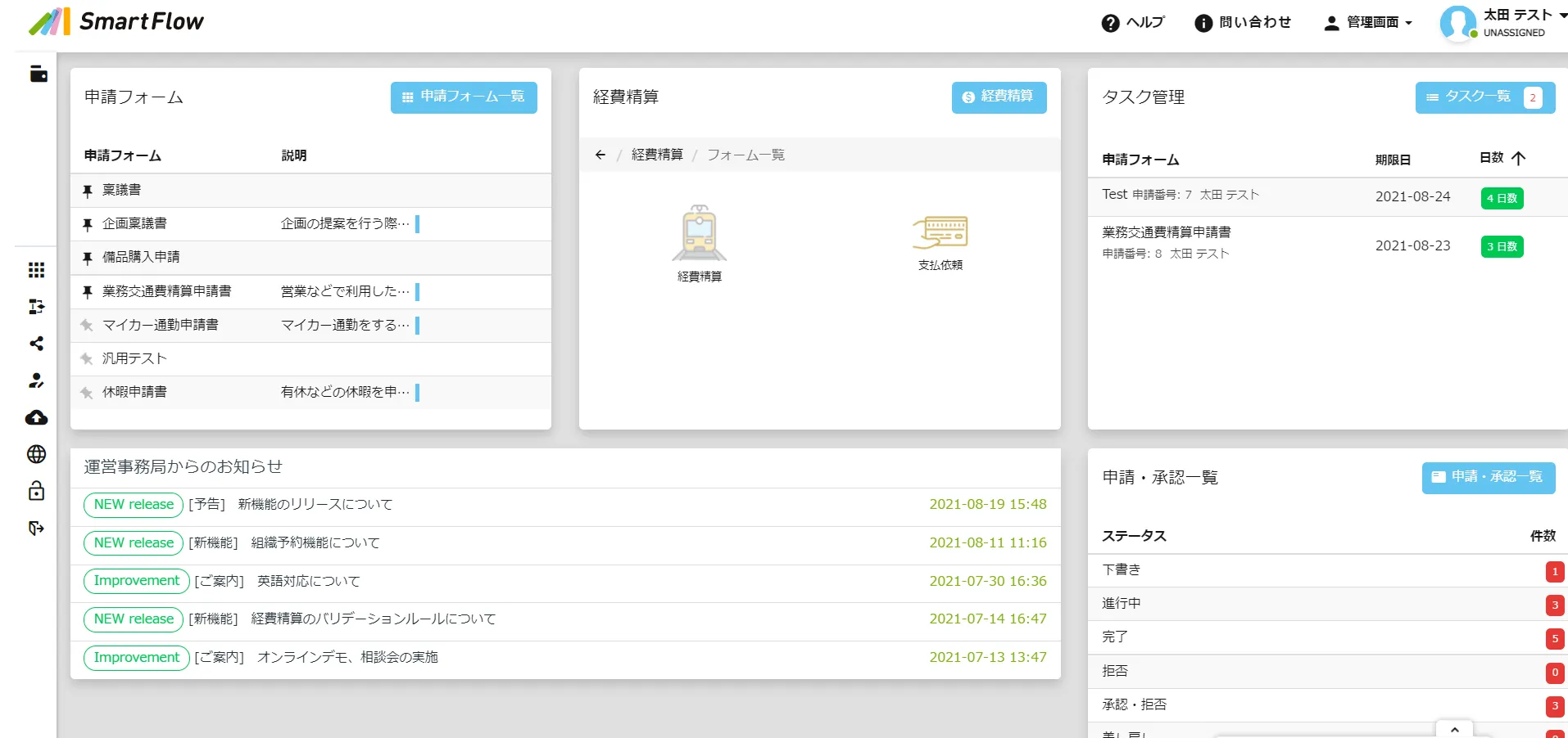 SmartFlowの特徴・導入事例など製品情報を紹介！【ITreview】IT製品のレビュー・比較サイト