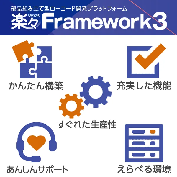 楽々Framework3開催の製品紹介セミナー・イベント一覧を掲載中！【ITreview】IT製品のレビュー・比較サイト